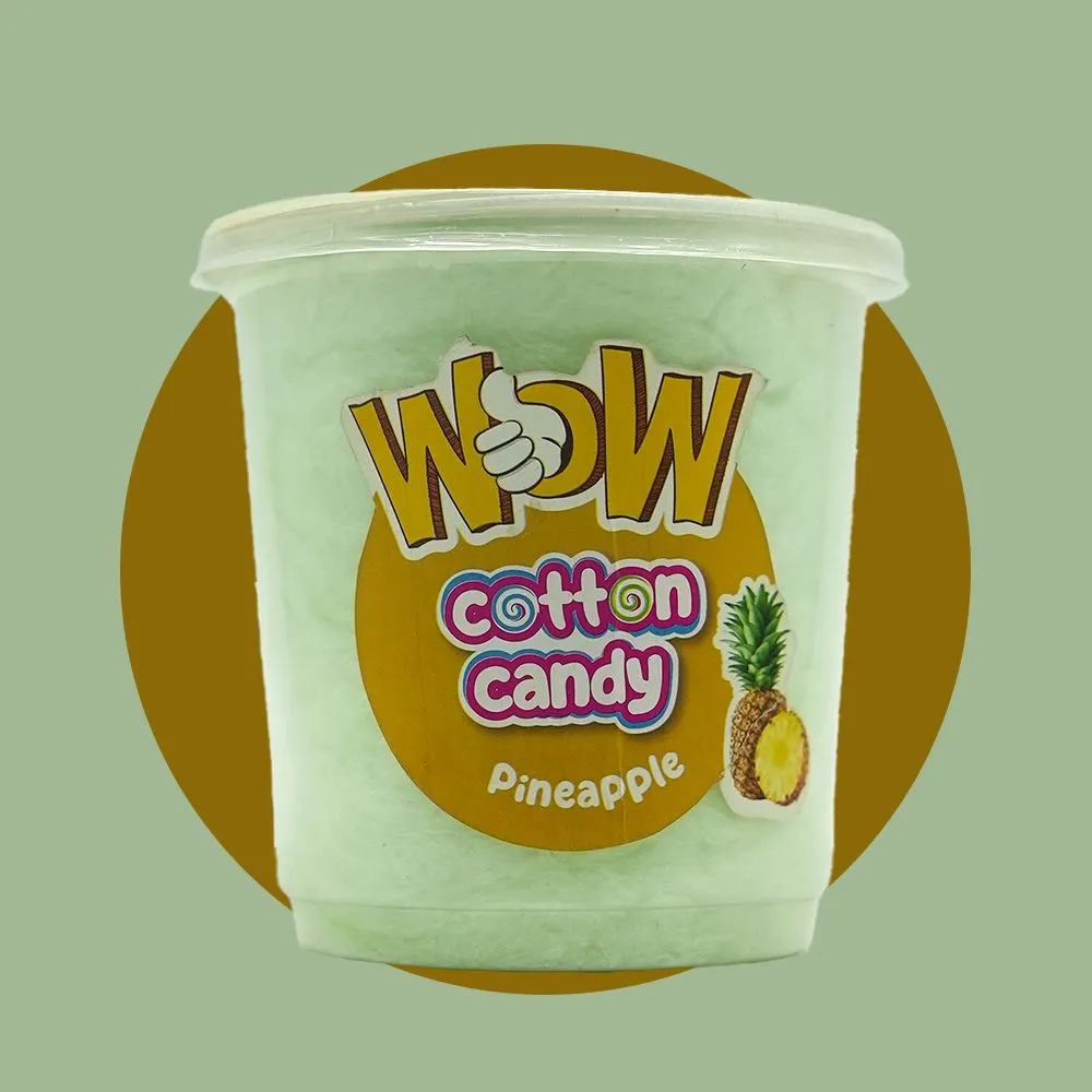 Wow Pineapple Cotton Candy